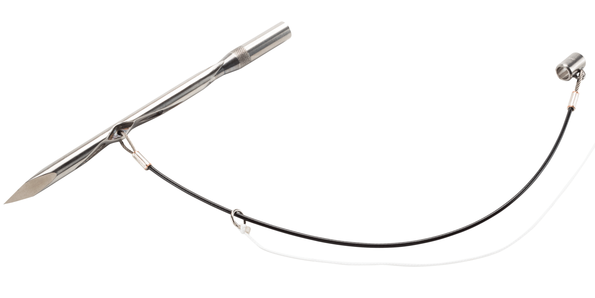 RIFFE 9/32" (7.1MM) SLIP TIP ASSEMBLY (6MM THREAD) - TRI CUT LOOP SLID ...