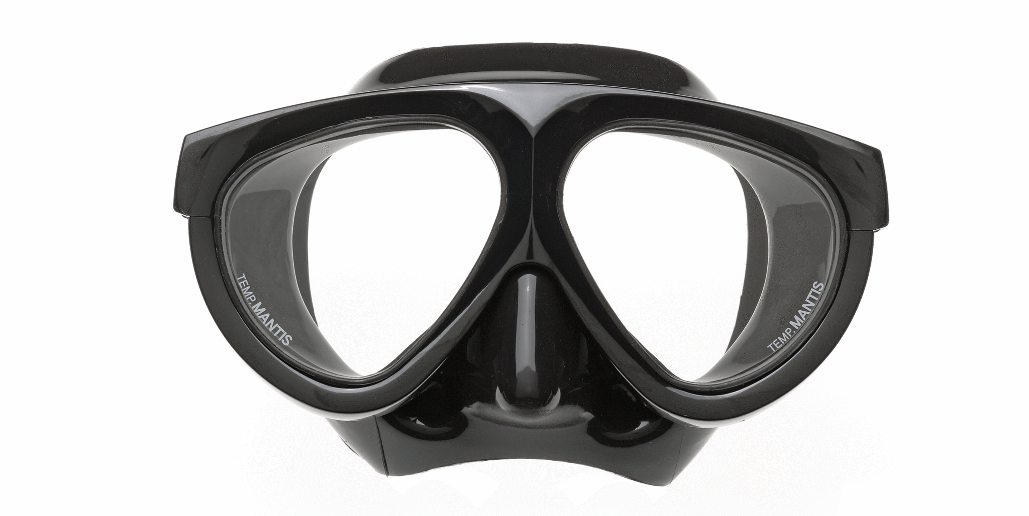 RIFFE MASK - MANTIS 5 (BLACK SILICONE) - CLEAR LENS – Spearfishing ...